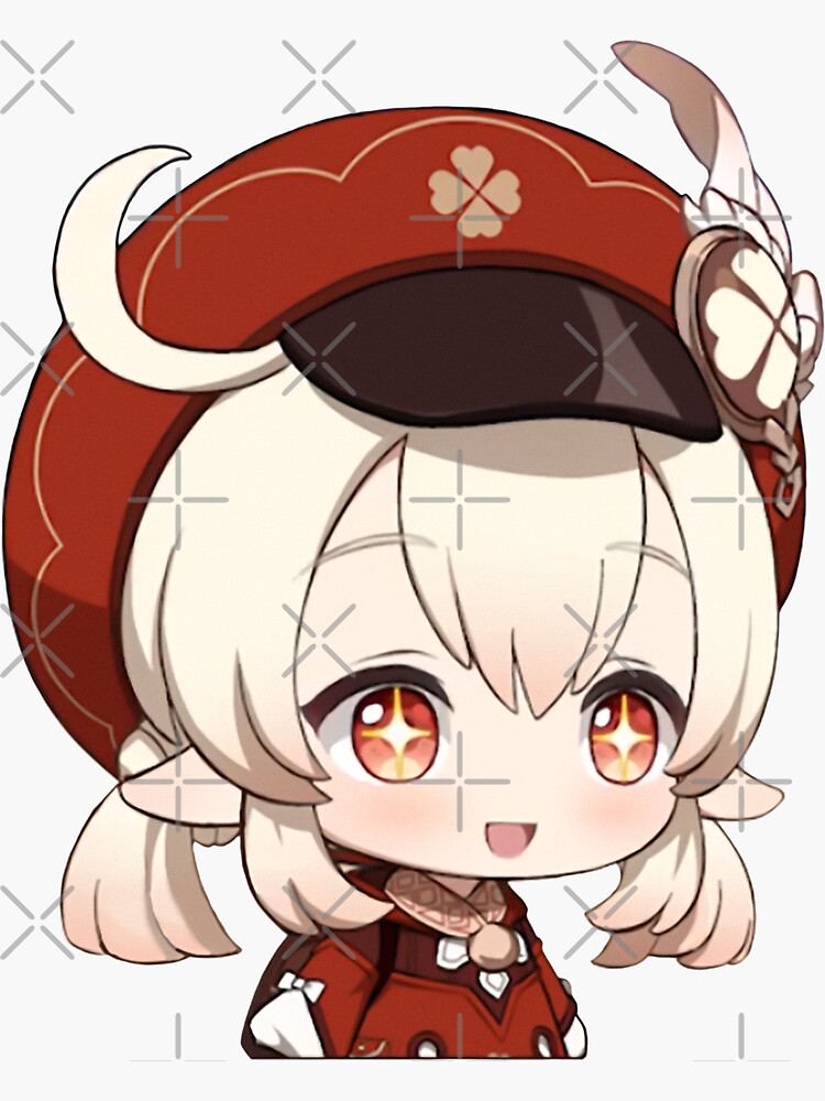 "Klee | Genshin Impact Sticker "Star Struck"" Sticker for Sale by ...