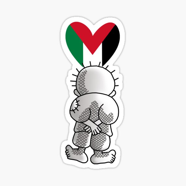 "Hanzala, Handala,Handhala, Free Palestine Sticker" Sticker for Sale by FrewinMason | Redbubble