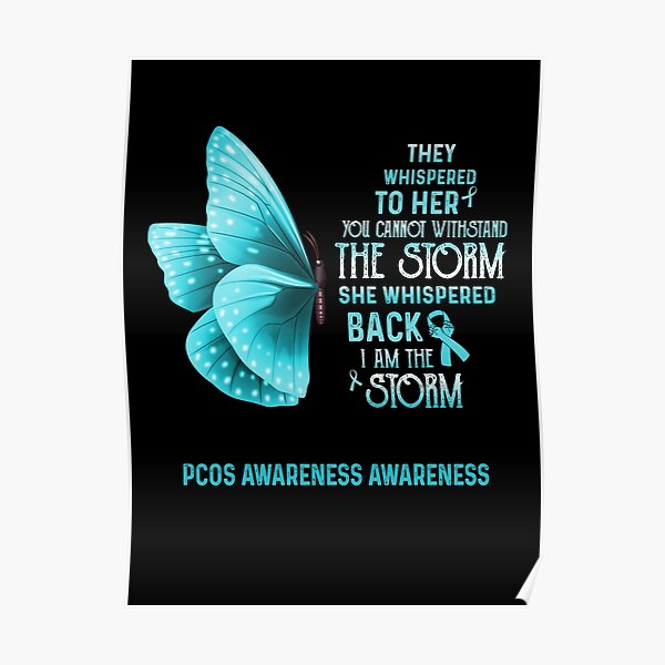 Pcos Awareness Posters | Redbubble