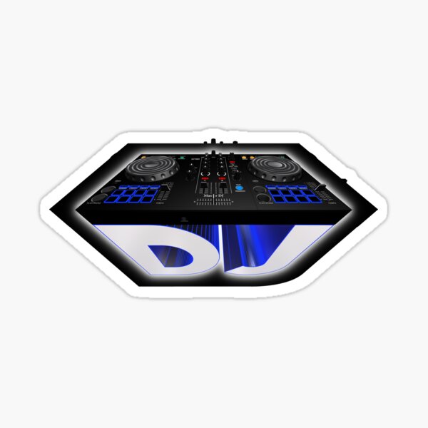 "DJ turntable" Sticker for Sale by serpico93 | Redbubble