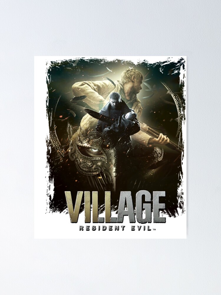 "RE8 Village" Poster for Sale by btuians | Redbubble