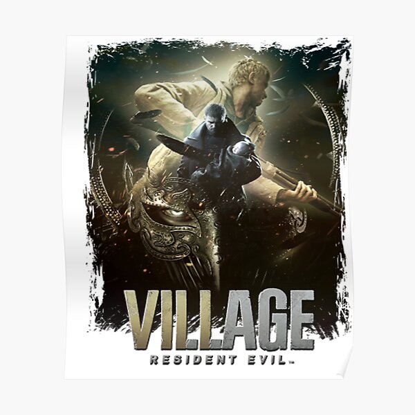 "RE8 Village" Poster for Sale by btuians | Redbubble