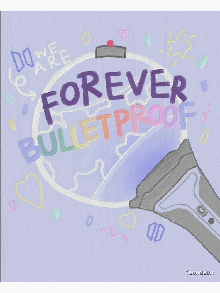 "Bts army design" Sticker for Sale by Yeongeun | Redbubble