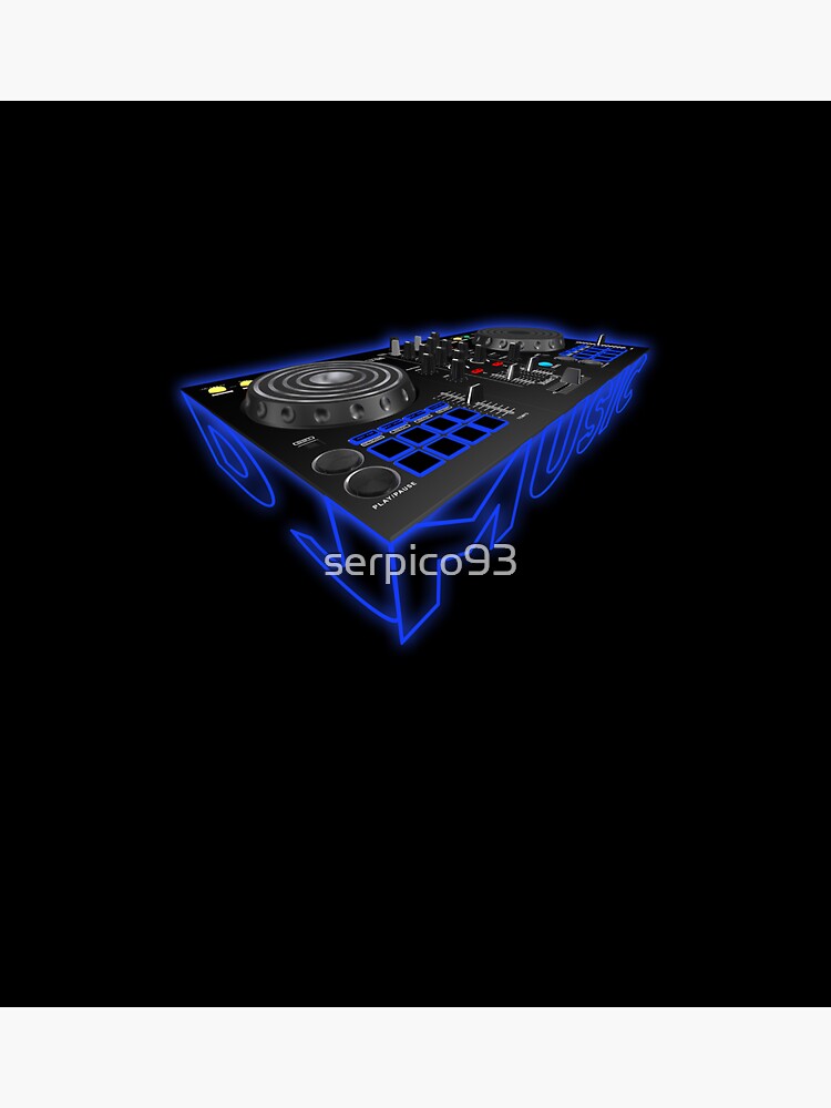 "DJ turntable" Sticker for Sale by serpico93 | Redbubble