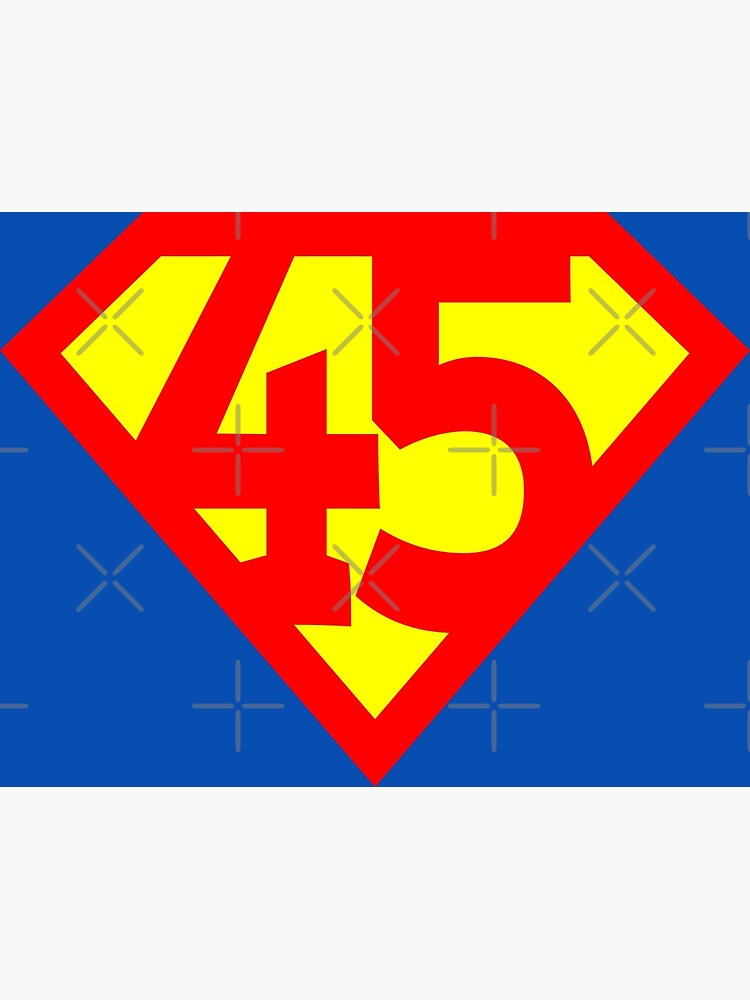 "Super Number 45 | 1 to 100 Super Numbers " Poster by GoodGamesMP ...