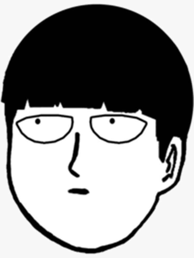 "Mob (Face)" Sticker for Sale by HdellHovings | Redbubble