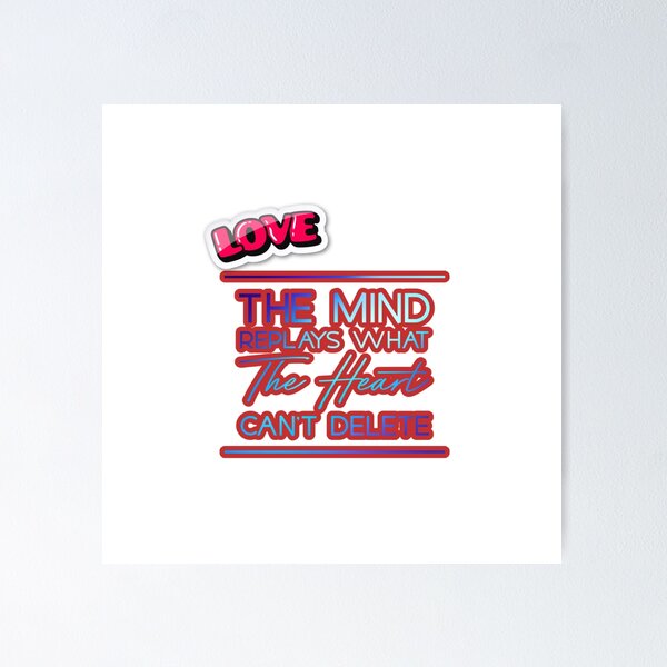 "Loving slogan" Poster for Sale by Ajay7297 | Redbubble