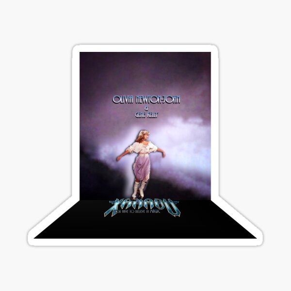 "Olivia Newton-John - Xanadu - 1980 - Gene Kelly " Sticker for Sale by ...