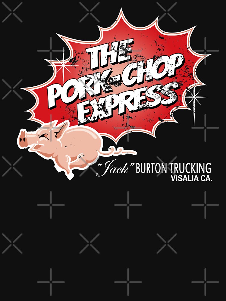"Pork Chop Express - Distressed" T-shirt for Sale by Purakushi ...