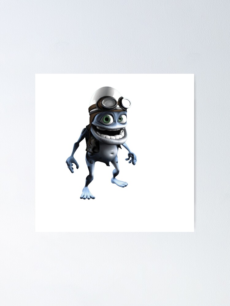 "crazy frog" Poster for Sale by A-R-T-s | Redbubble