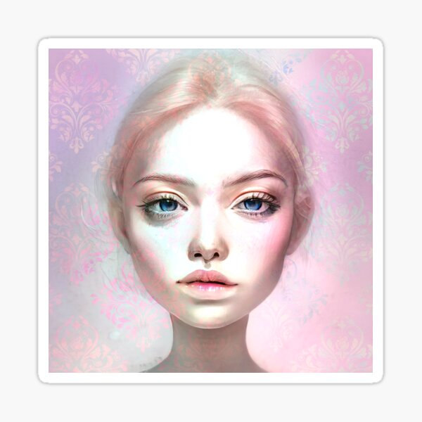 " Han - Portrait" Sticker by Floralife | Redbubble