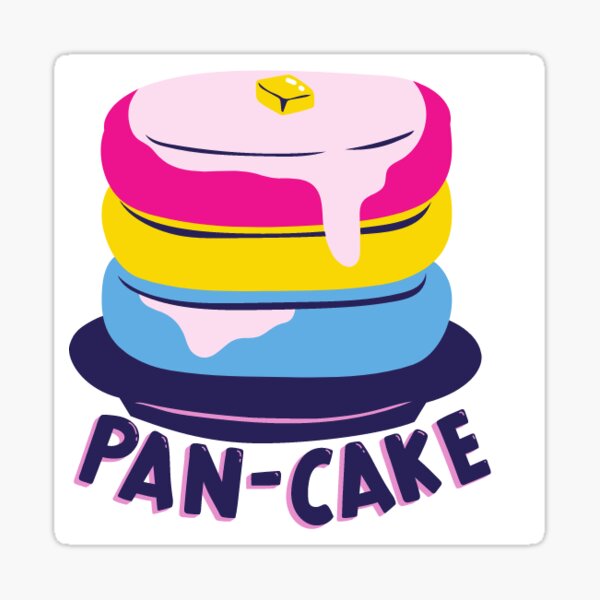 "Pride Pancakes" Sticker by lilydotcom20 | Redbubble