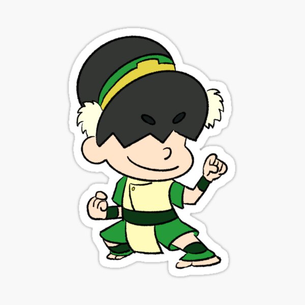 "chibi toph " Sticker for Sale by Debo05 | Redbubble