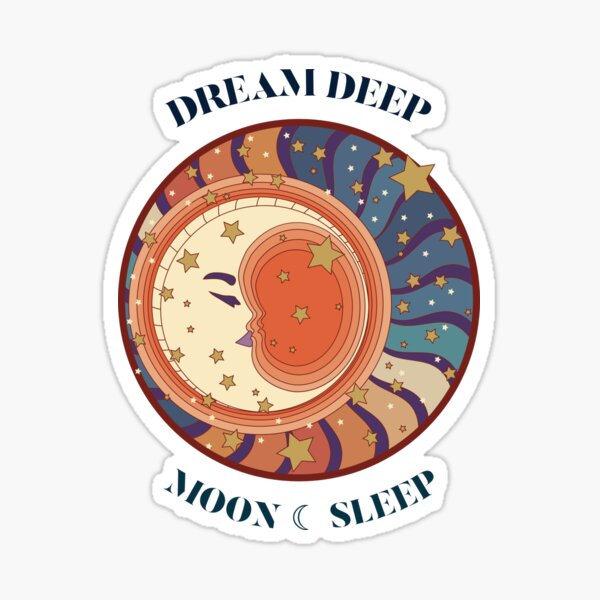 "Dream Deep" Sticker by DrDream2021 | Redbubble