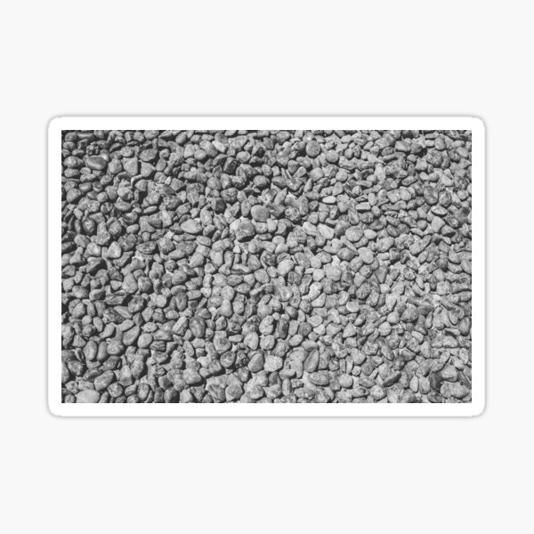 "Cobblestone Rocks Pebbles Pattern Wallpaper" Sticker for Sale by ...
