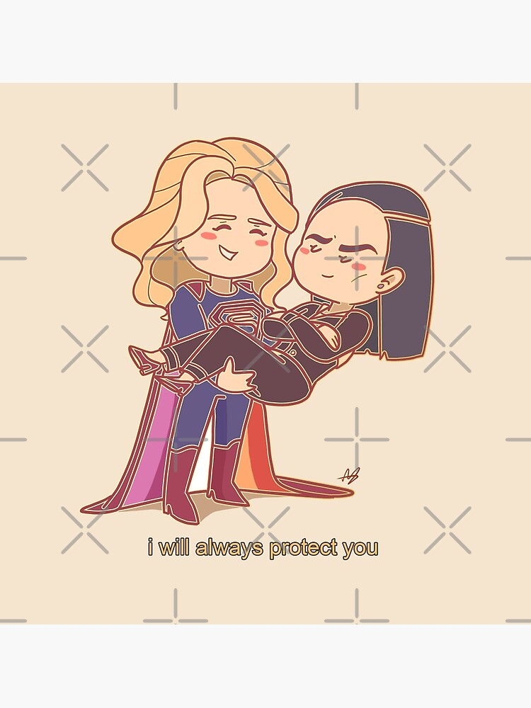 "Supercorp Artwork (PRIDE MONTH: wlw edition)" Poster by andzl | Redbubble