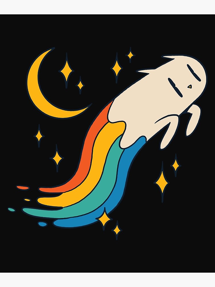 "Flying Rainbow Cat, Funny Flyting Cat" Poster for Sale by TpproShop ...