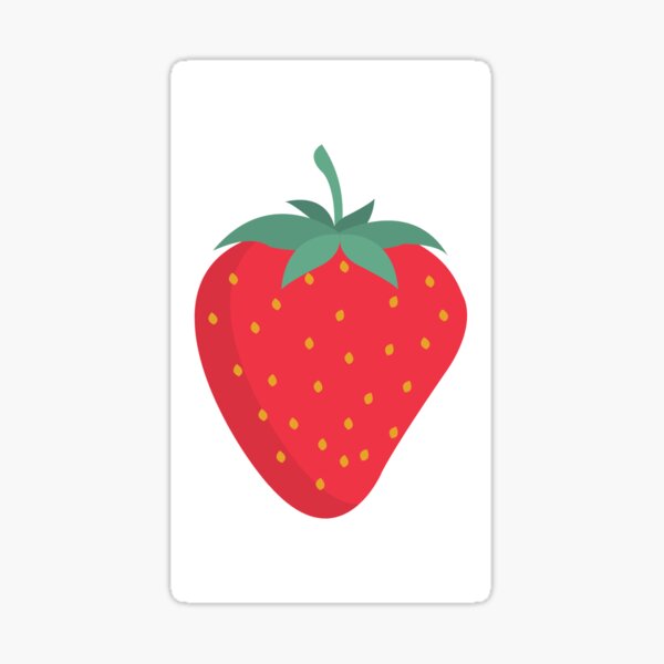 "Strawberries" Sticker by CreatorsCasket | Redbubble