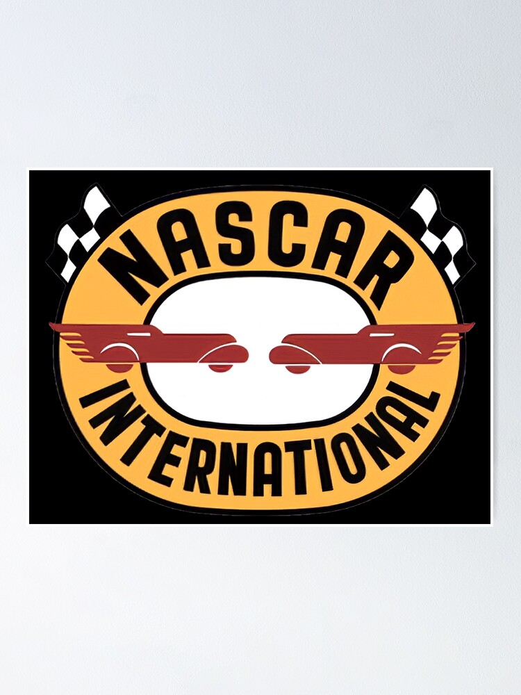 "NASCAR EMBLEM 1956 TO 1963 " Poster for Sale by VINTAGEGARAGE | Redbubble