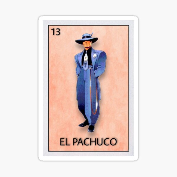 "El Pachuco" Sticker for Sale by Chuco79 | Redbubble