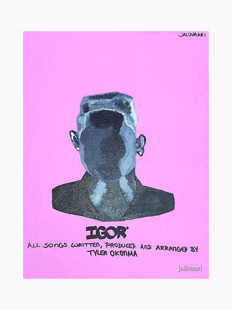 "IGOR by Tyler, The Creator" Sticker for Sale by jalinaari | Redbubble