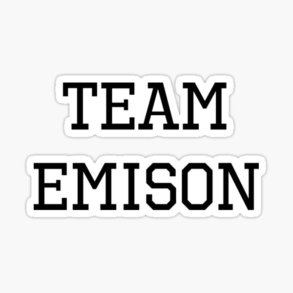 "Team Emison PLL " Sticker for Sale by pll-merchforall | Redbubble