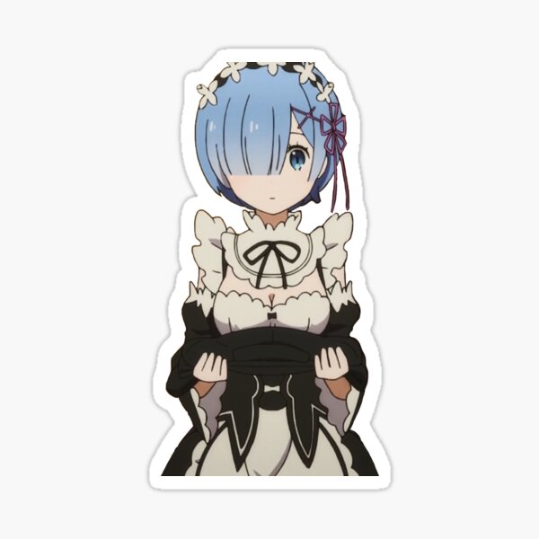 "Rem" Sticker for Sale by JacerHere | Redbubble