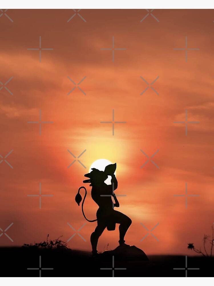 " HANUMAN SHADOW" Poster for Sale by banothsonu | Redbubble