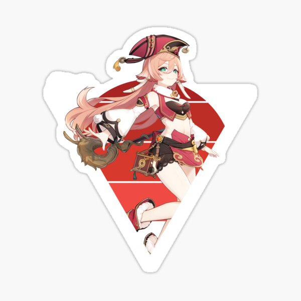 "Yanfei - Genshin Impact " Sticker for Sale by HandyBrandy | Redbubble
