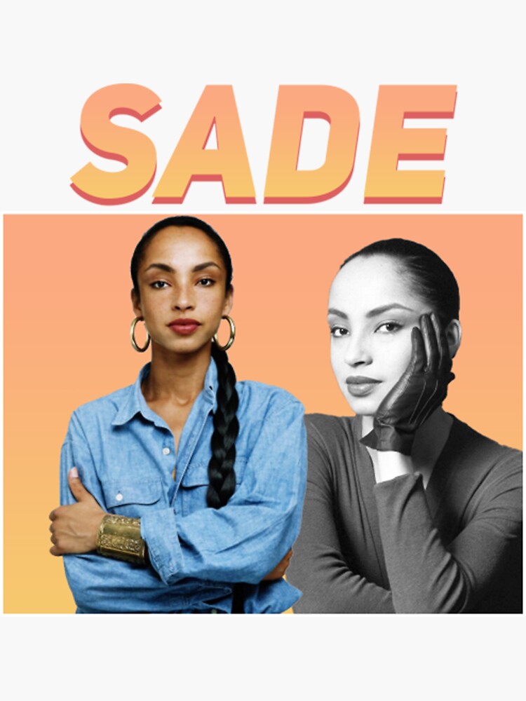 " Sade" Sticker by Cynthiajack | Redbubble