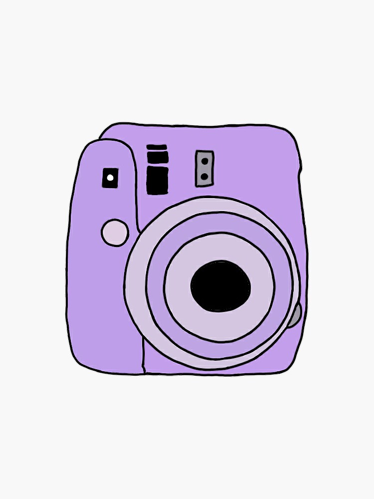 " instant camera" Sticker for Sale by Olvai | Redbubble