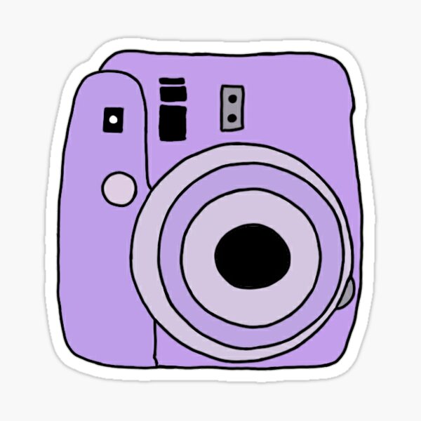 " instant camera" Sticker for Sale by Olvai | Redbubble