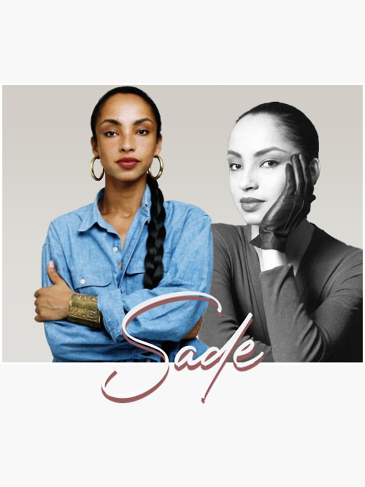 "Sade" Sticker for Sale by Cynthiajack | Redbubble