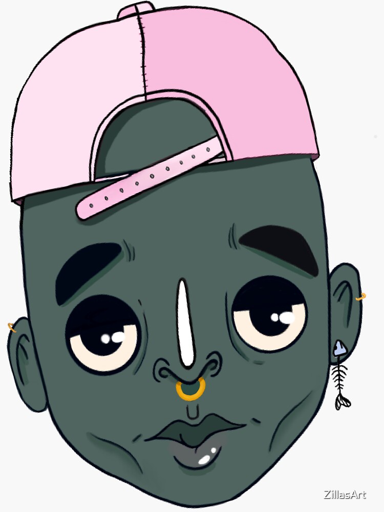"NO CAP" Sticker by ZillasArt | Redbubble