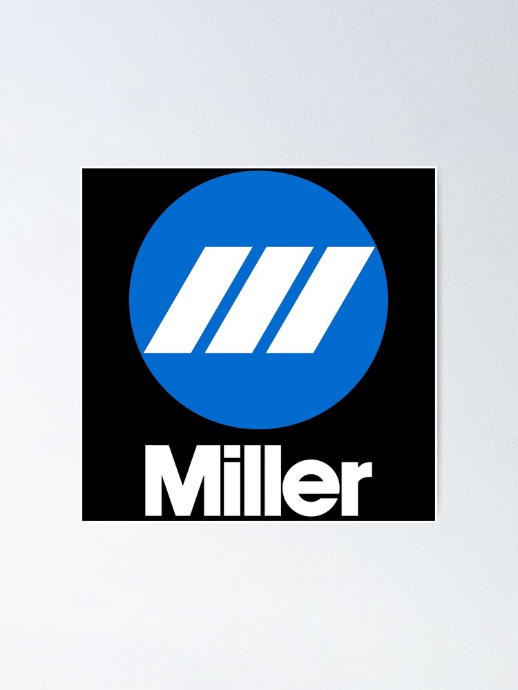"Millerr Welding Equipment Logo" Poster for Sale by GharakahShop ...