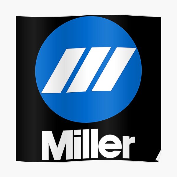 "Millerr Welding Equipment Logo" Poster for Sale by GharakahShop ...