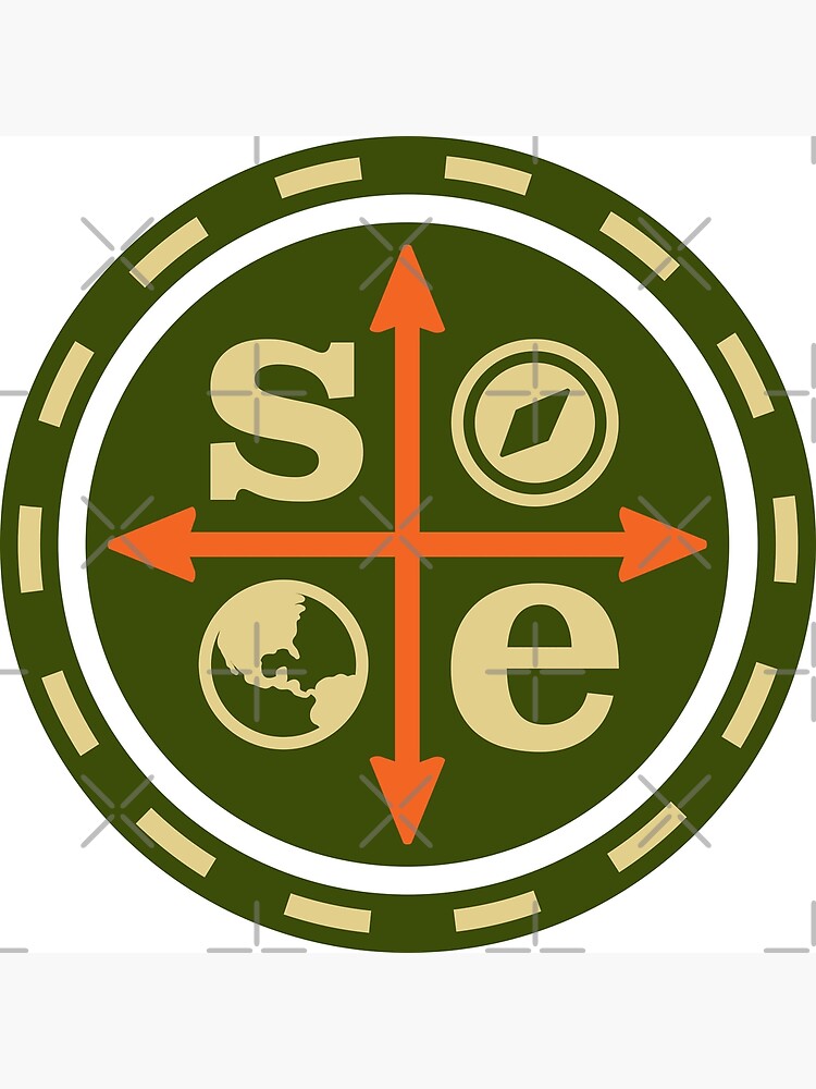 "Scout Earth Badge " Art Print for Sale by scout-earth | Redbubble