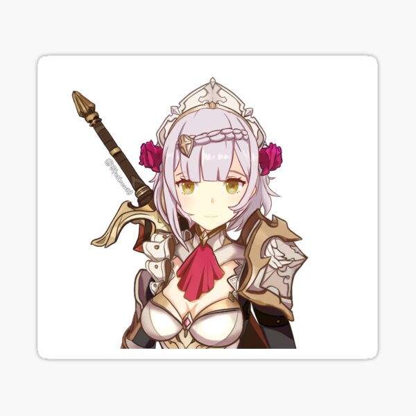 "Genshin Impact: Noelle" Sticker for Sale by Stormowl0 | Redbubble