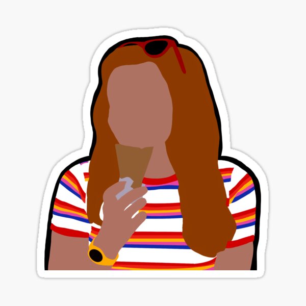 "Max from stranger things" Sticker for Sale by Siennacampion08 | Redbubble
