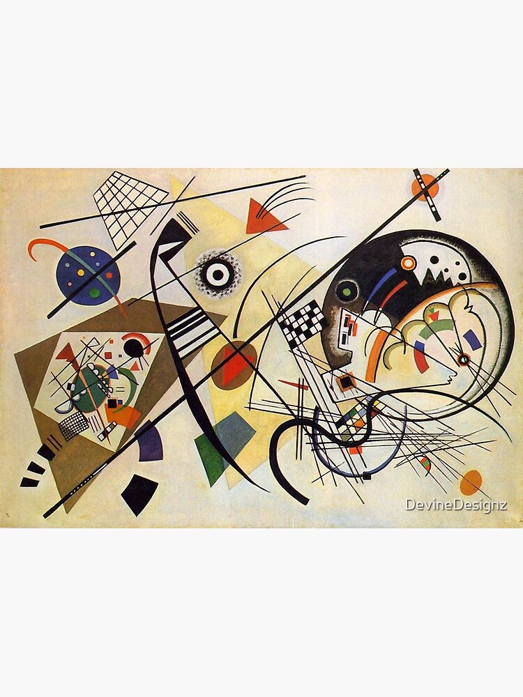 "Wassily Kandinsky - Traverse Line" Poster by DevineDesignz | Redbubble