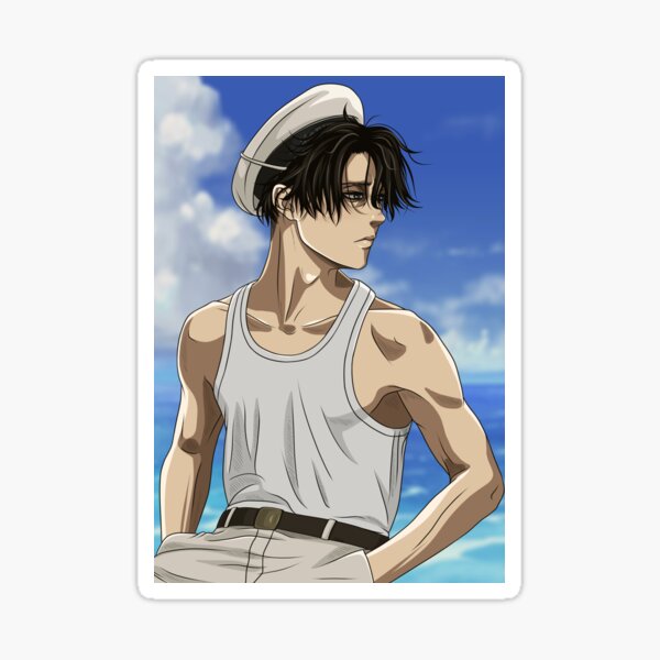 "⚓ Levi" Sticker by iMikheyArt | Redbubble