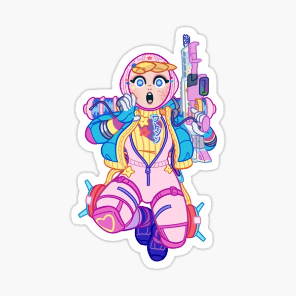 "Kawaii Voltage Wattson - Apex Legends (Sticker Version)" Sticker for ...