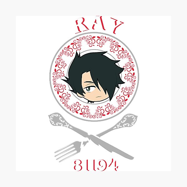 "THE PROMISED NEVERLAND RAY CHIBI " Photographic Print by ...