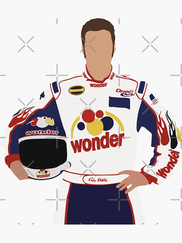 "Ricky Bobby Talladega Nights Movie" Sticker for Sale by gengilust ...