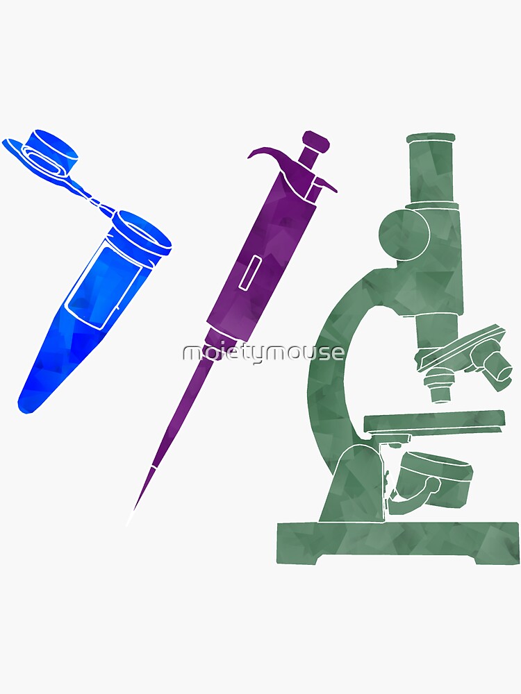 "Science Sticker 3 Pack" Sticker for Sale by moietymouse | Redbubble