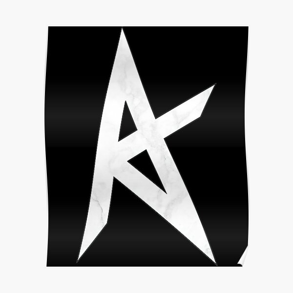 "RAK Logo - White Marble Classic" Poster for Sale by Rakerm75 | Redbubble