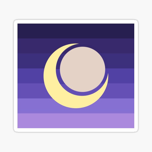 "Enbian Pride Flag" Sticker by azure-ataraxia | Redbubble