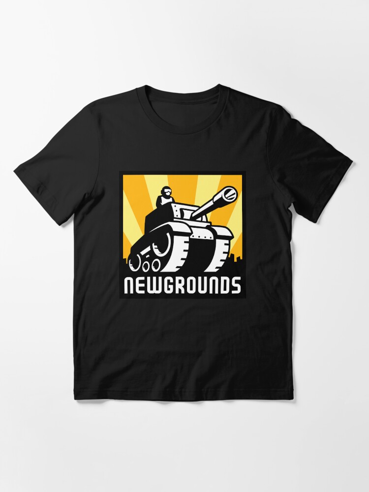 "Newgrounds Logo Artwork" T-shirt for Sale by TimothyParker | Redbubble ...