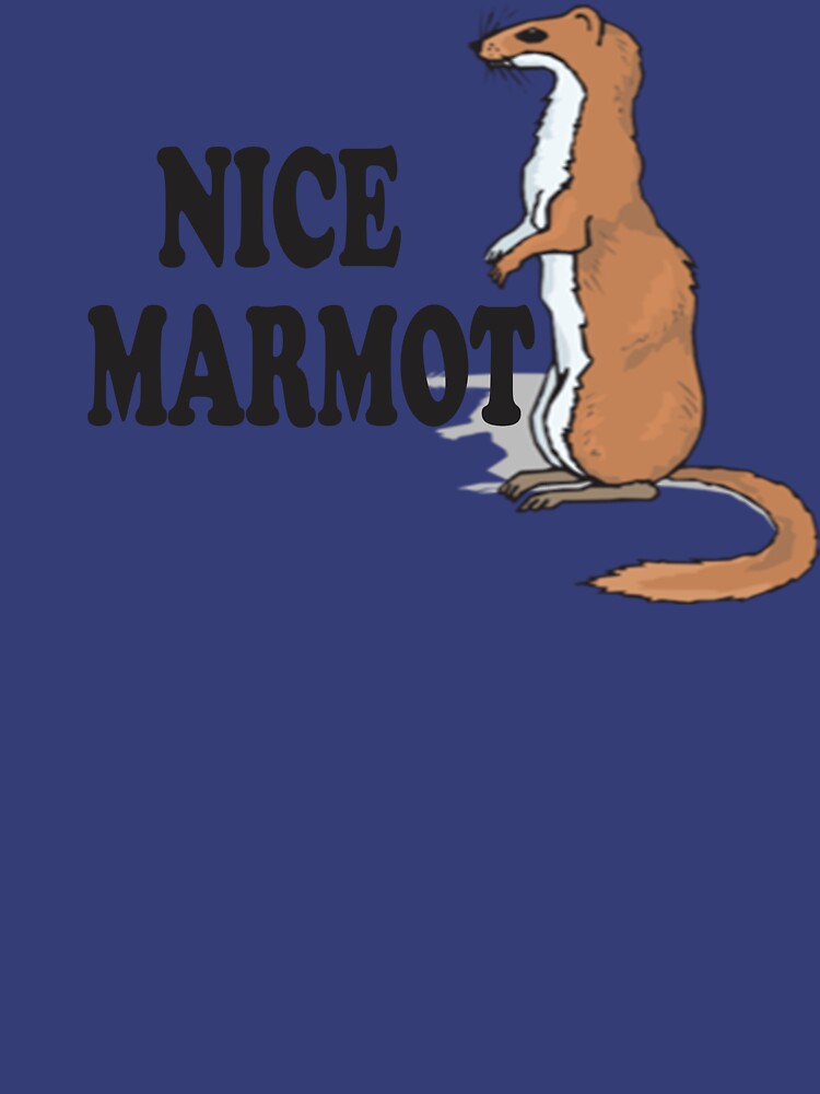 "The Big Lebowski Quote - Nice Marmot" Pullover Hoodie for Sale by ...