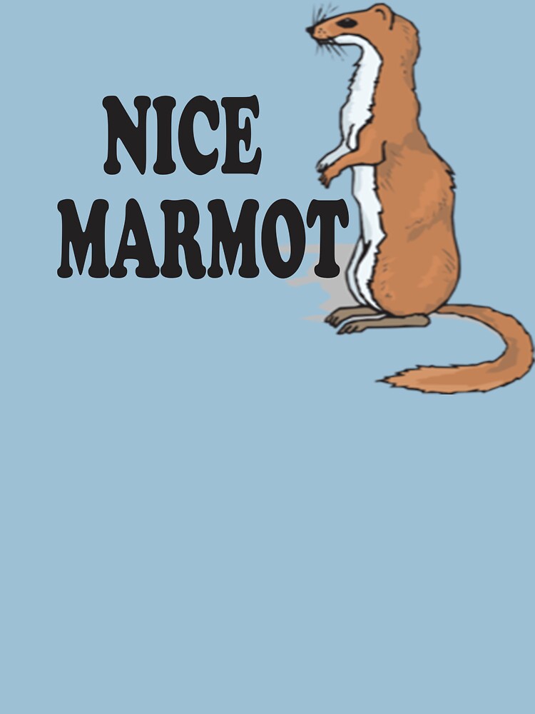 "The Big Lebowski Quote - Nice Marmot" T-shirt for Sale by movie-shirts ...